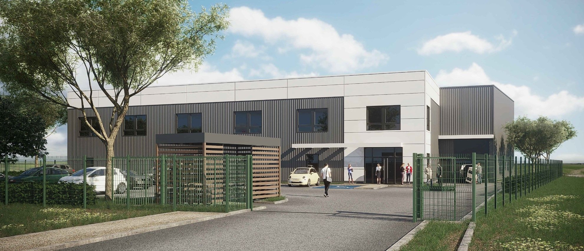 2022 - Construction d'un bâtiment d'activité de 1.300 m² à Viarmes (95